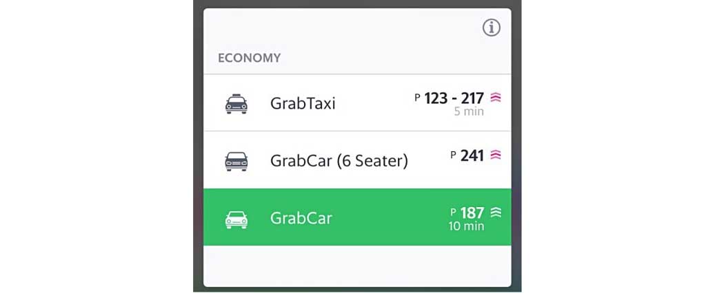 菲律賓Grab 】使用教學 : 教你在菲律賓叫車！